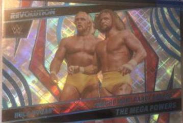 Macho Man Randy Savage, Hulk Hogan [Cosmic] #131 Prices | 2022 Panini ...