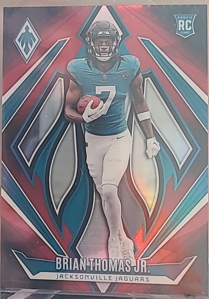 Brian Thomas Jr. [Red Fade] #164 Prices | 2024 Panini Phoenix ...