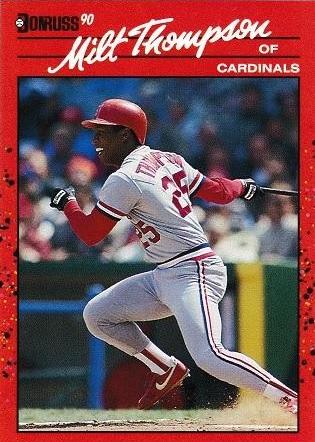 Milt Thompson #82 Prices | 1990 Donruss | Baseball Cards