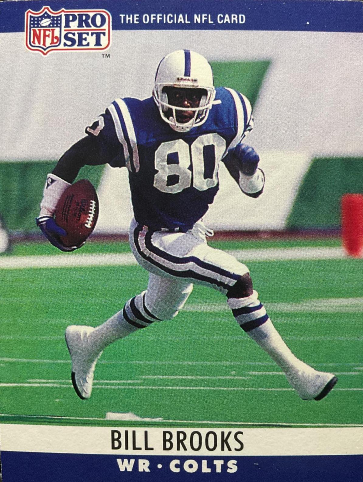Bill Brooks #131 Prices | 1990 Pro Set | Football Cards
