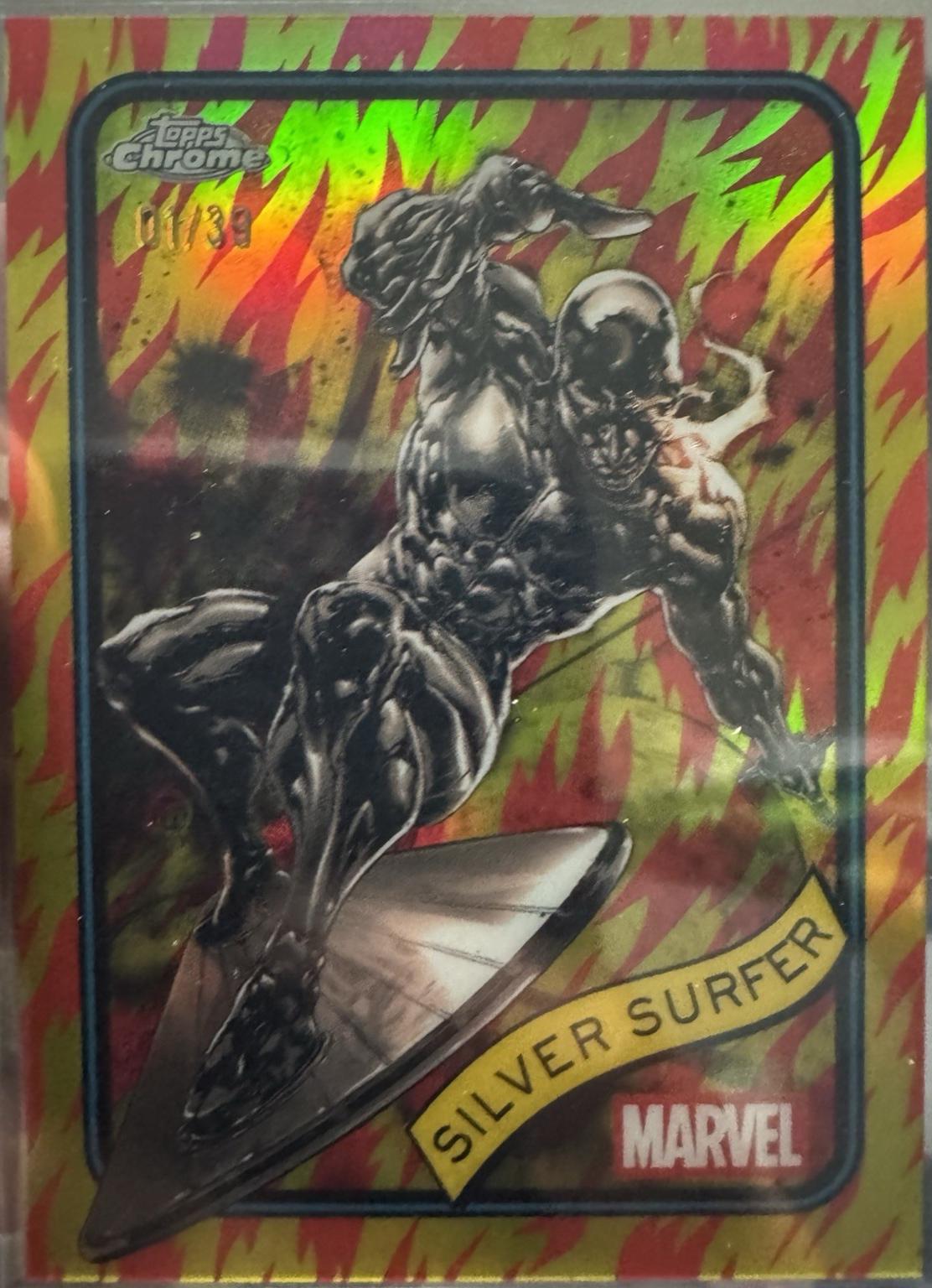 Silver Surfer [Human Torch] #134 Prices | Marvel 2025 Topps Chrome ...