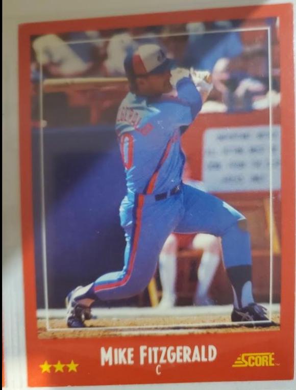 Mike Fitzgerald #318 Prices | 1988 Score | Baseball Cards