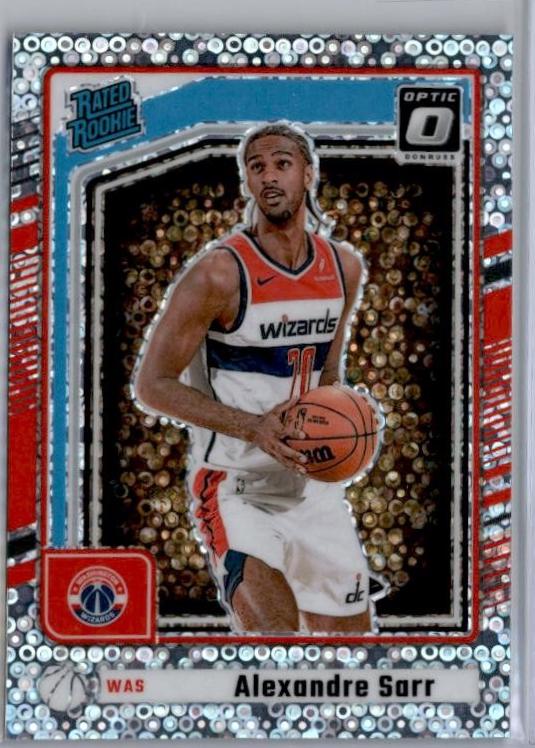 Alexandre Sarr [Fast Break Black] #2 Prices | 2024 Panini Donruss Optic ...