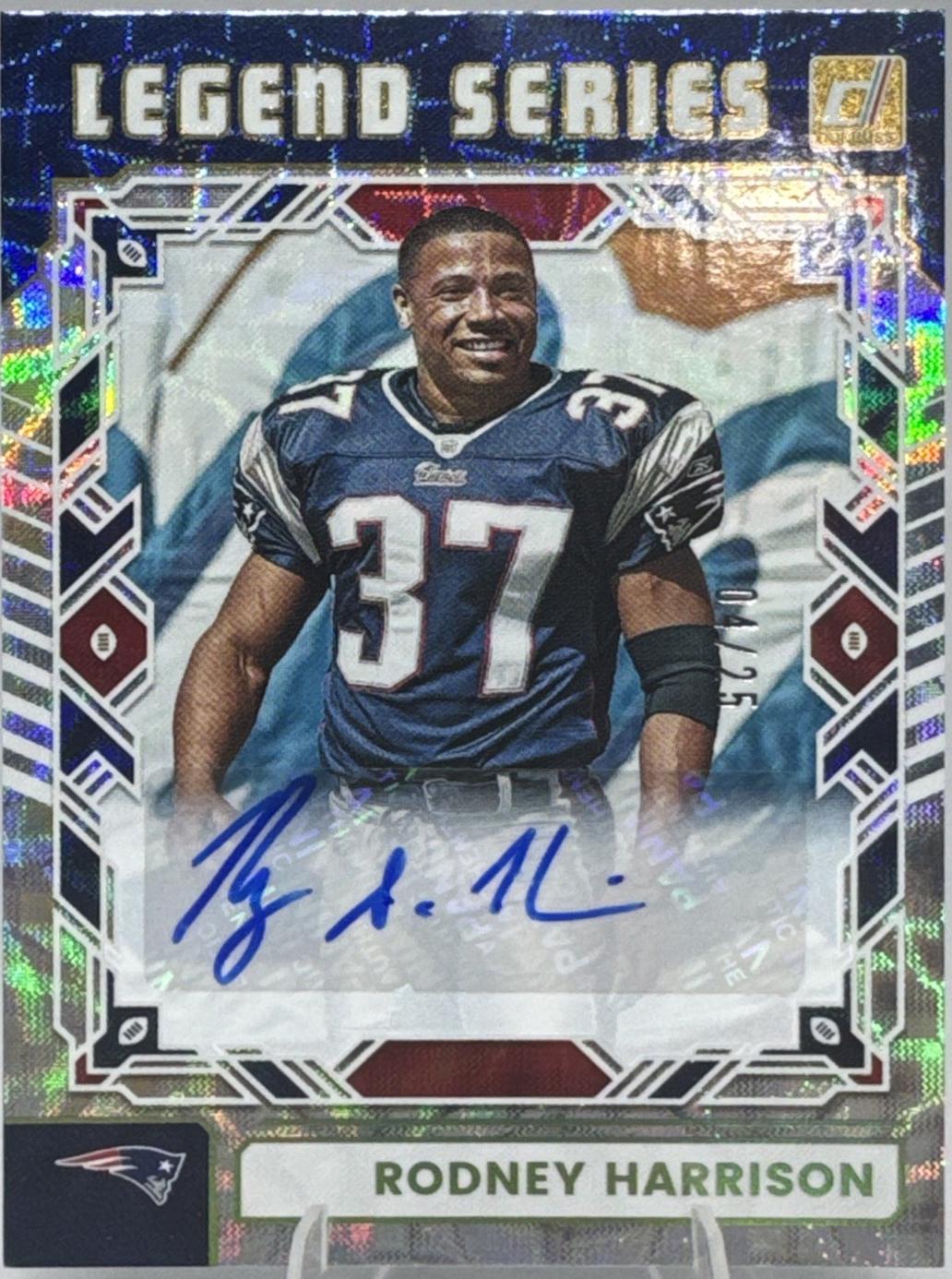 Rodney Harrison #17 Prices | 2025 Panini Donruss The Legend Series ...