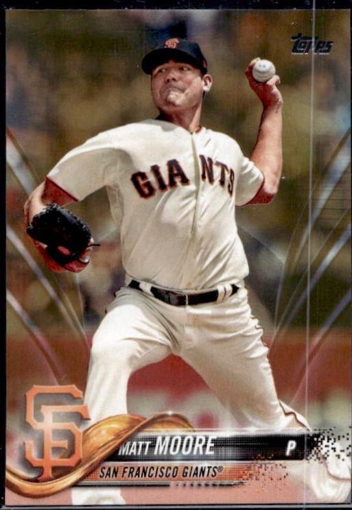 Matt Moore [Gold] #161 Prices | 2018 Topps | Baseball Cards