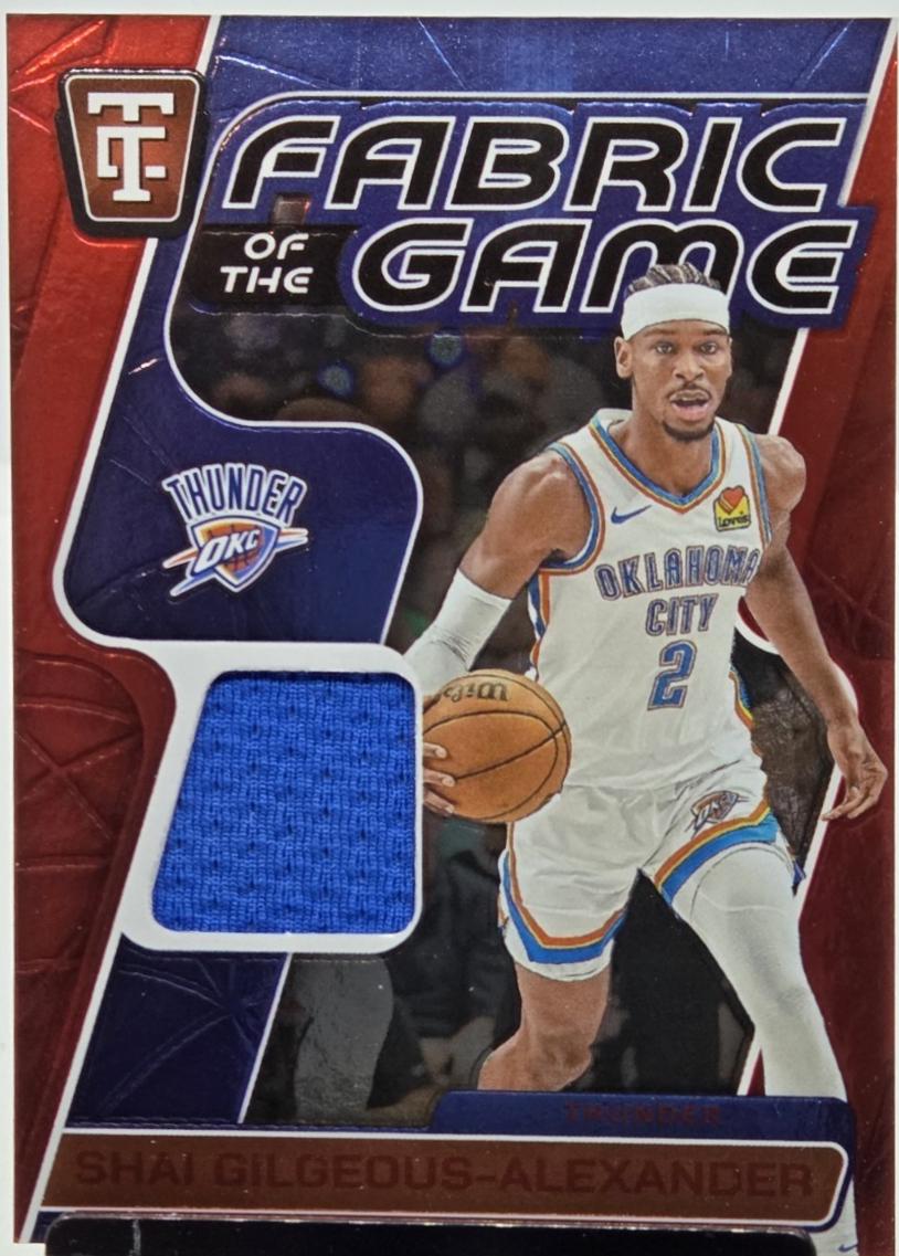 Shai Gilgeous-Alexander [Mirror Red] #FOG-SGA Prices | 2024 Panini ...