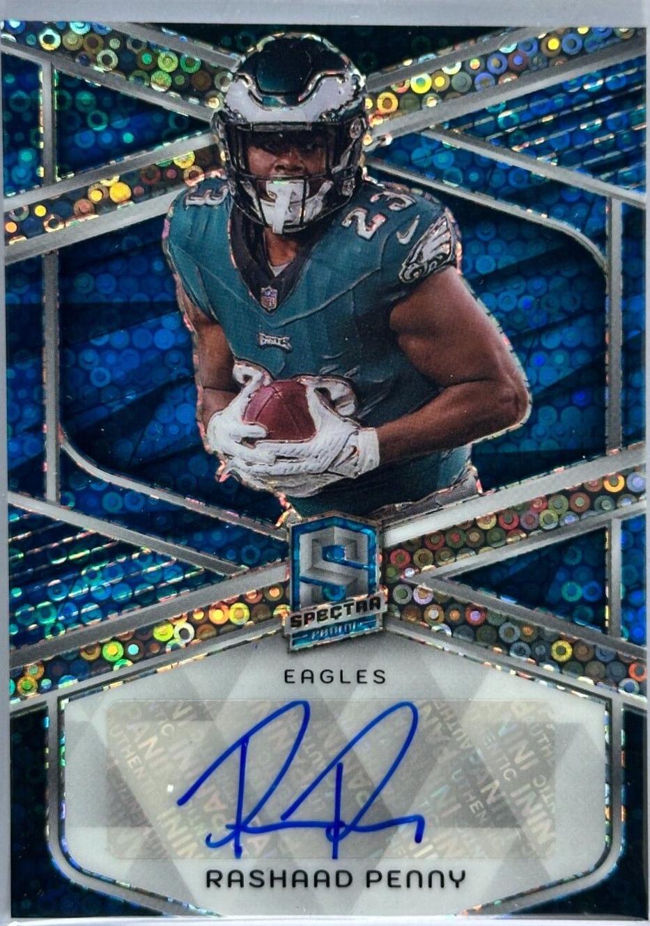 Rashaad Penny [Blue Neon] #SIG-RPY Prices | 2024 Panini Spectra ...