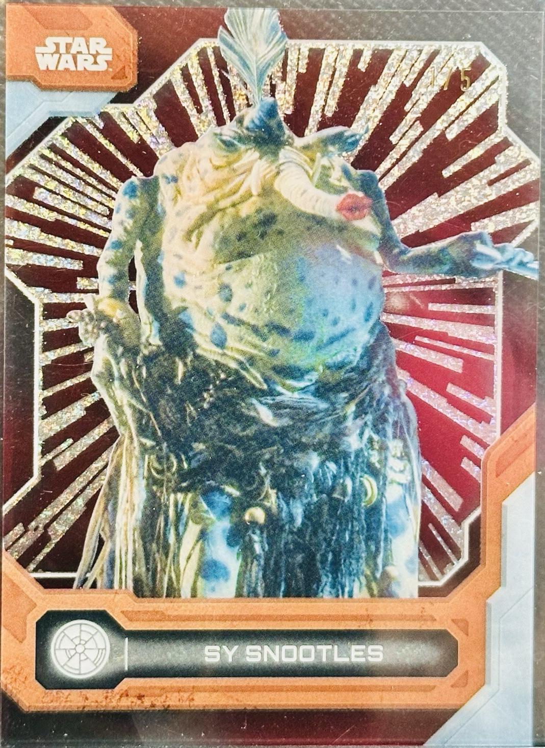 Sy Snootles [Hyperspace Red] #92 Prices | Star Wars 2024 Topps High-Tek ...