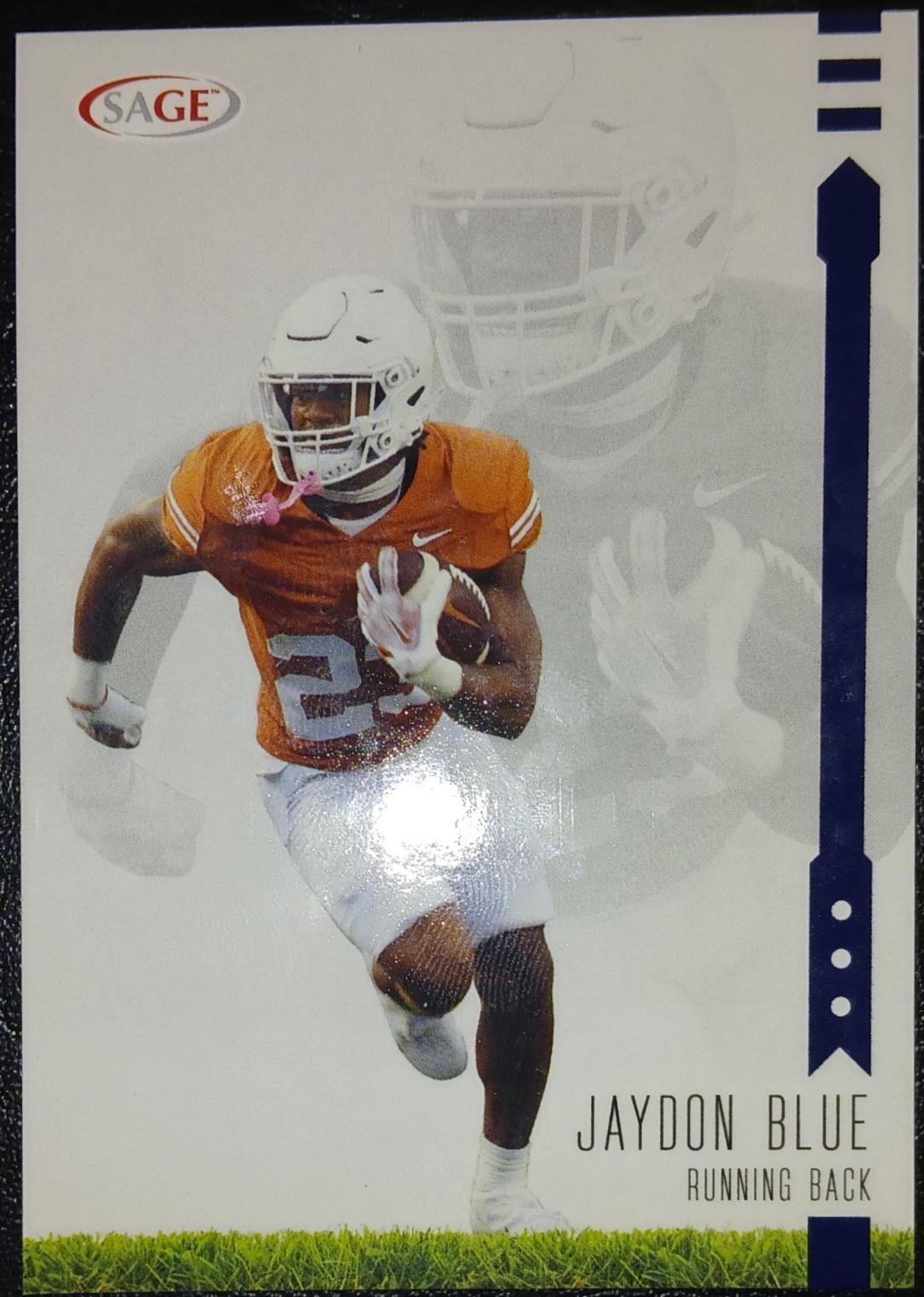 Jaydon Blue [Blue] #137 Prices | 2025 Sage Hit | Football Cards