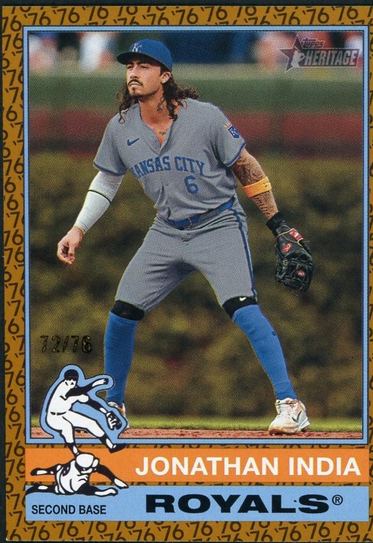 Jonathan India [Color of the Year] #156 Prices | 2025 Topps Heritage ...