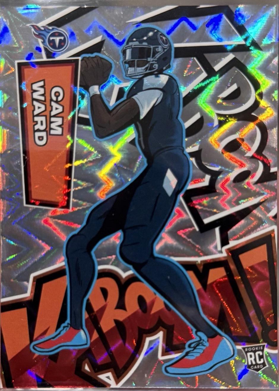 Cam Ward #31 Prices | 2025 Panini Absolute Kaboom Vertical | Football Cards