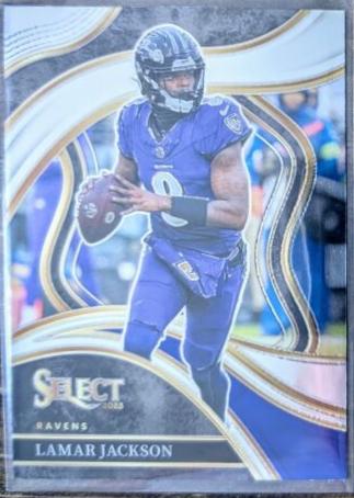 Lamar Jackson #241 Prices | 2023 Panini Select | Football Cards