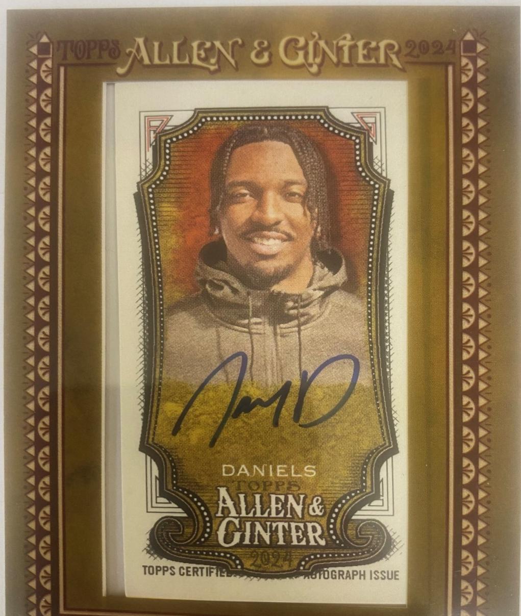 Jayden Daniels #MA-JD Prices | 2024 Topps Allen & Ginter Framed Mini ...