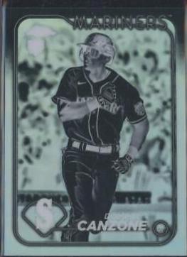 Dominic Canzone [Negative Refractor] #133 Prices | 2024 Topps Chrome ...