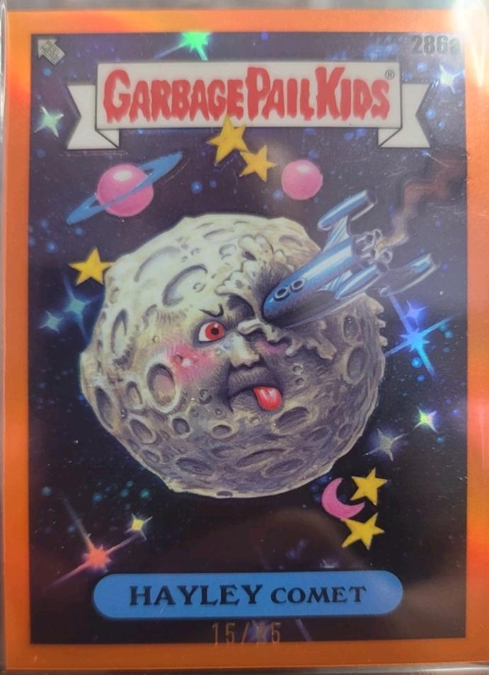 HAYLEY Comet [Orange Refractor] #286a Prices | 2024 Garbage Pail Kids ...