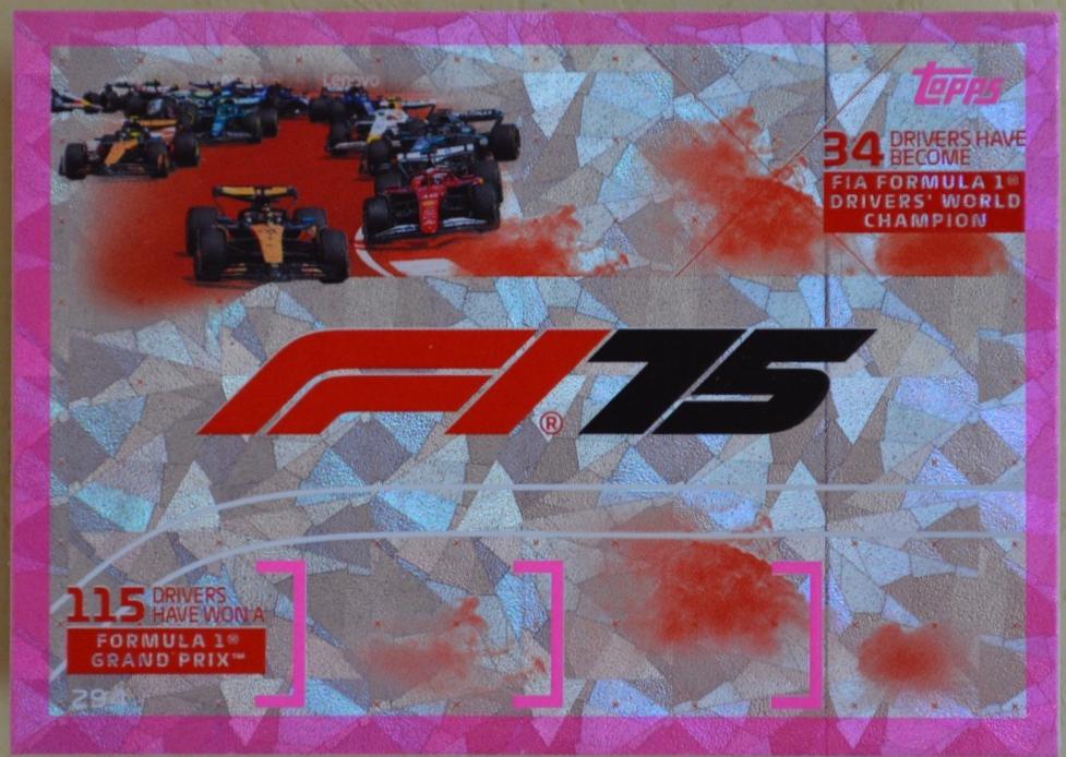 F1 Logo [Pink] #294 Prices | 2025 Topps F1 Turbo Attax | Racings Cards