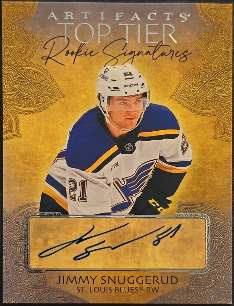 Jimmy Snuggerud #TTR-JS Prices | 2025 Upper Deck Artifacts Top Tier ...