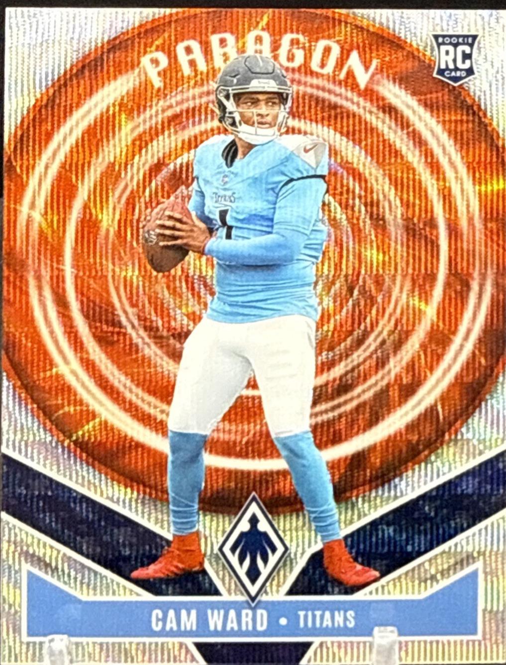 Cam Ward [Wave] #2 Prices | 2025 Panini Phoenix Paragon | Football Cards