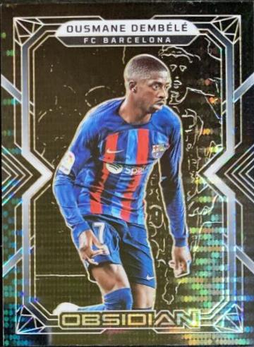 Ousmane Dembele [White Pulsar] #133 Prices | 2022 Panini Obsidian ...
