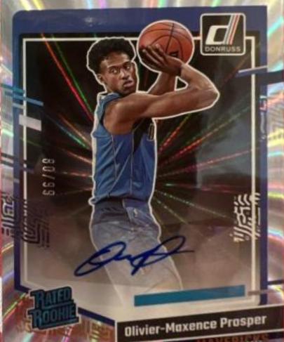 Olivier Maxence Prosper [Signature Laser] #288 Prices | 2023 Panini ...