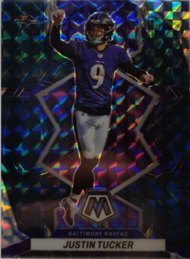 Justin Tucker [Genesis] #18 Prices | 2022 Panini Mosaic | Football Cards