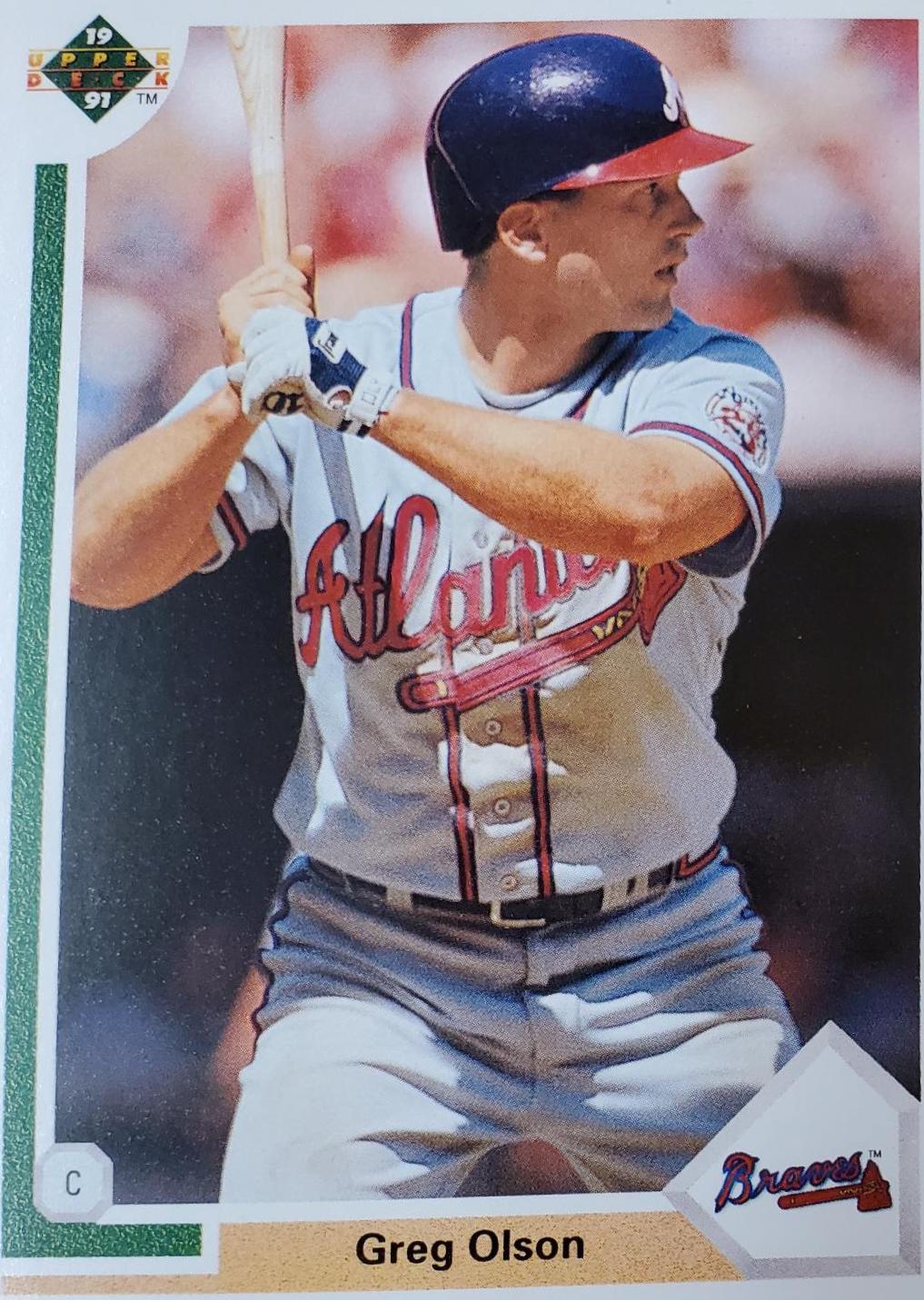 Greg Olson #303 Prices | 1991 Upper Deck | Baseball Cards