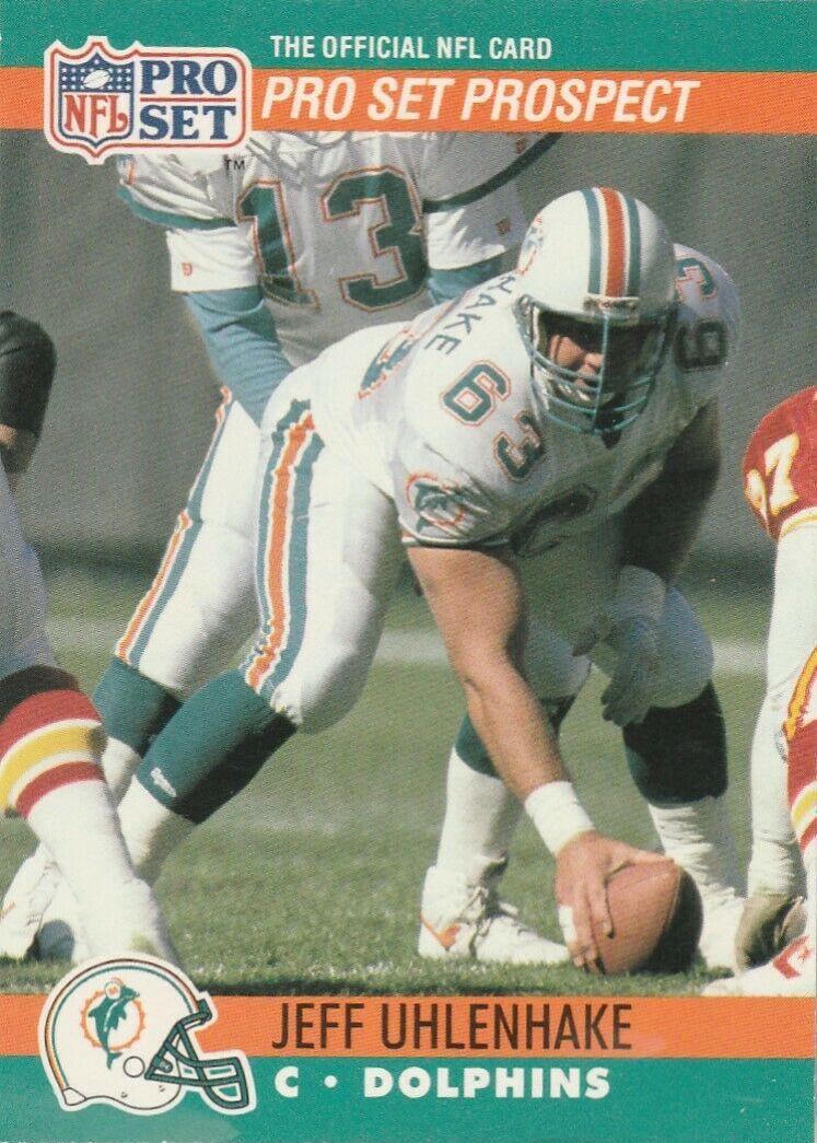 Jeff Uhlenhake #737 Prices [Rookie] | 1990 Pro Set | Football Cards