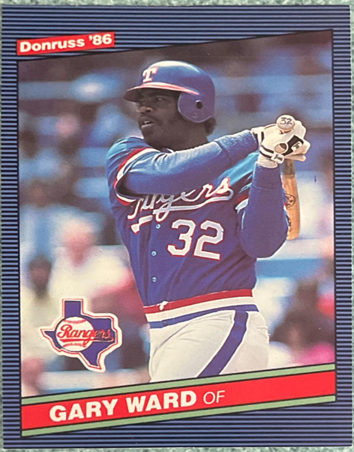 Gary Ward #98 Prices | 1986 Donruss | Baseball Cards