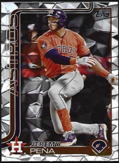 Jeremy Pena [Diamante Foil] #307 Prices | 2025 Topps | Baseball Cards