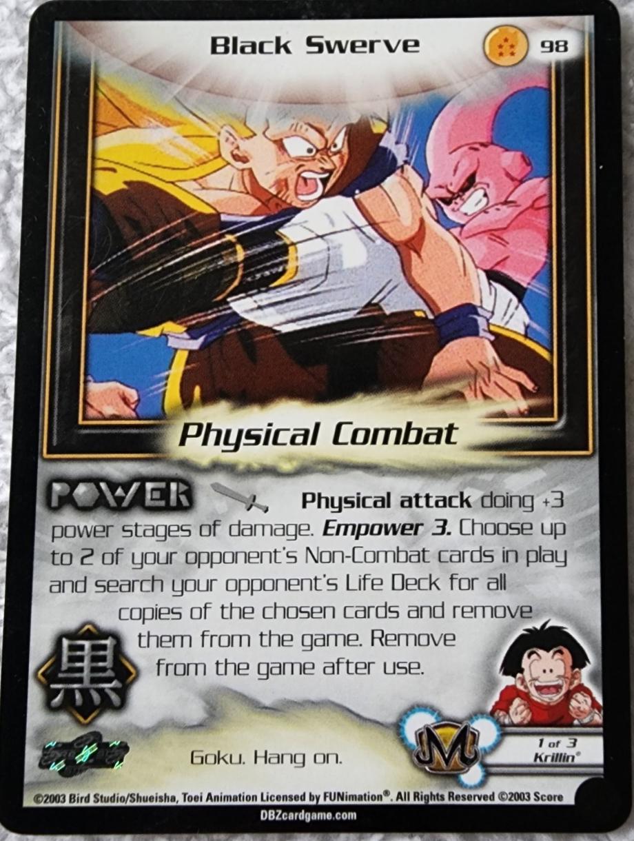 Black Swerve 98 Prices | Dragon Ball Z Kid Buu Saga | Dragon Ball Cards
