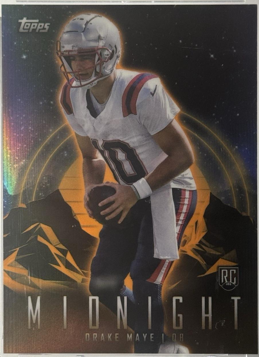 Drake Maye [Summer Solstice] #62 Prices | 2024 Topps Midnight ...