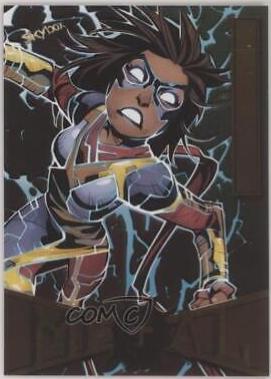 Ms. Marvel [Gold] #59 Prices | Marvel 2022 Metal Universe Spider-Man ...