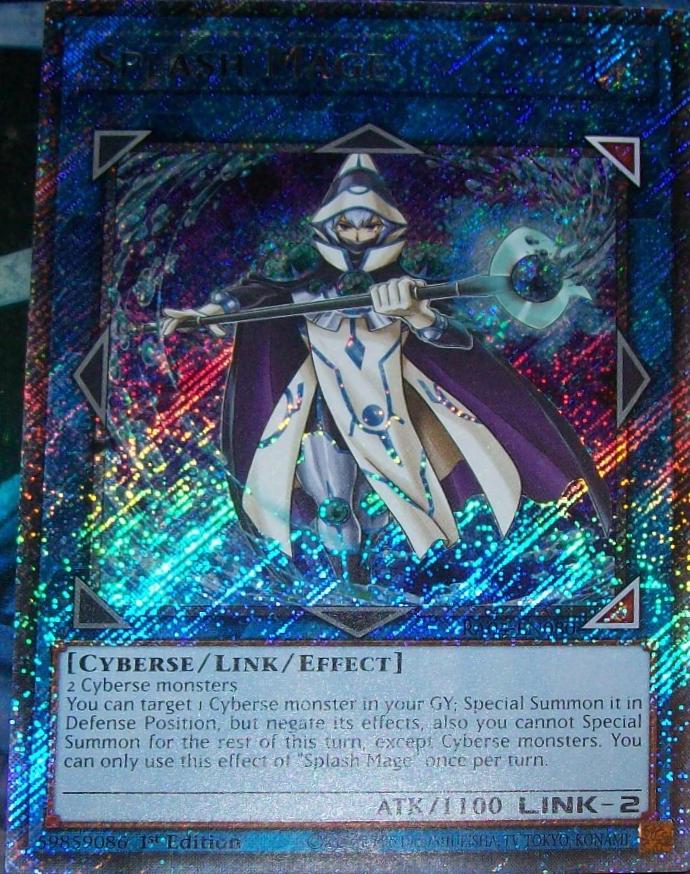 Splash Mage [Platinum Secret Rare] RA04-EN080 Prices | YuGiOh Quarter ...