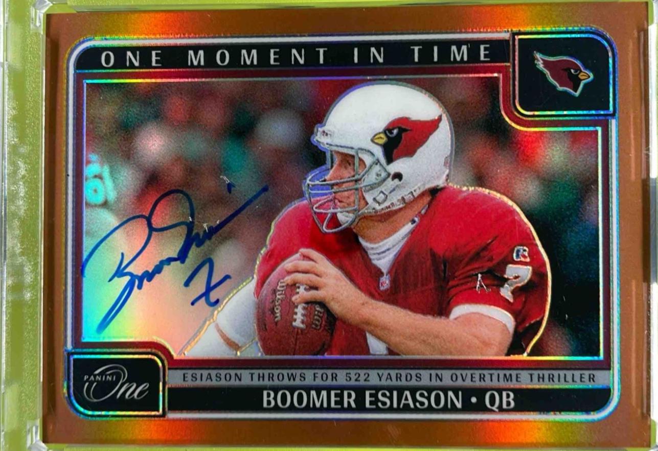 Boomer Esiason [Bronze One Moment in Time Autograph] #391 Prices | 2024 ...