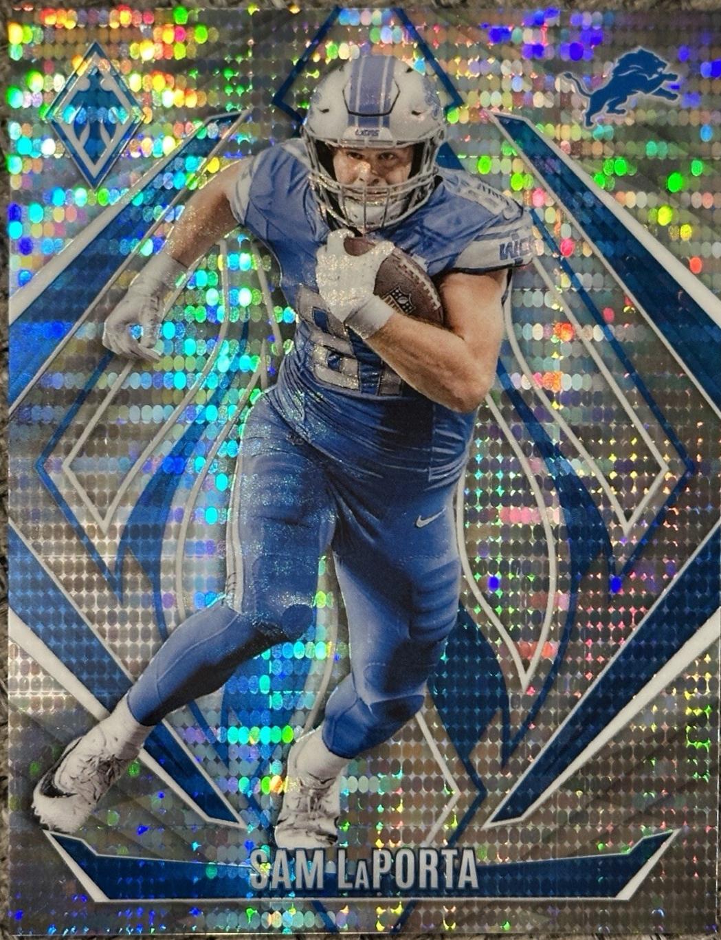 Sam LaPorta [Pulsar] #127 Prices | 2024 Panini Phoenix | Football Cards