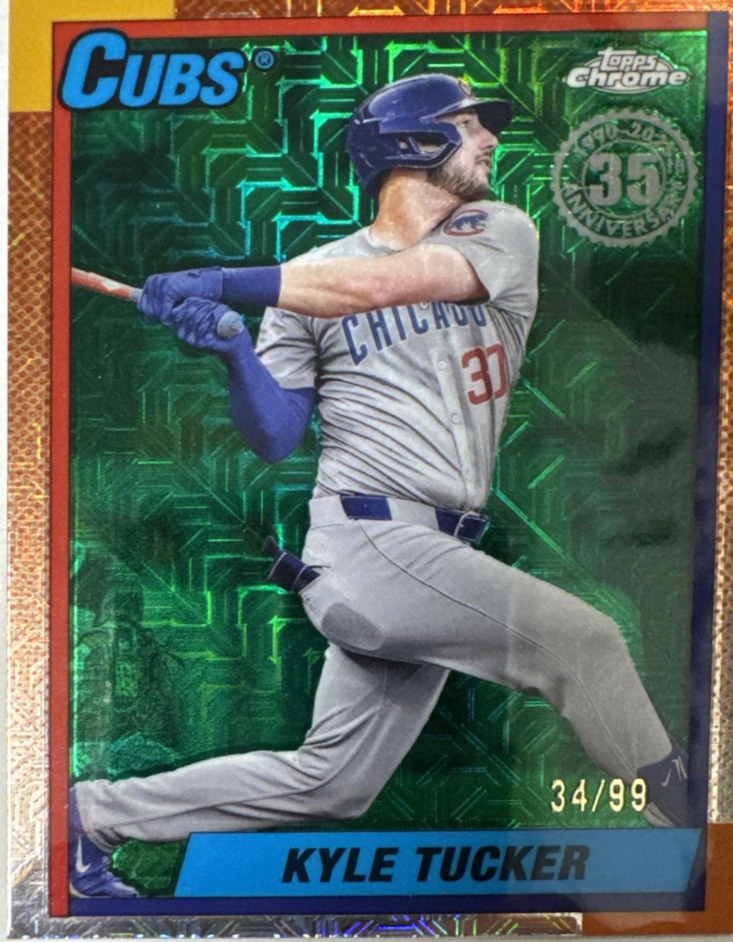 Kyle Tucker [Green] #T90C-120 Prices | 2025 Topps 1990 Chrome ...