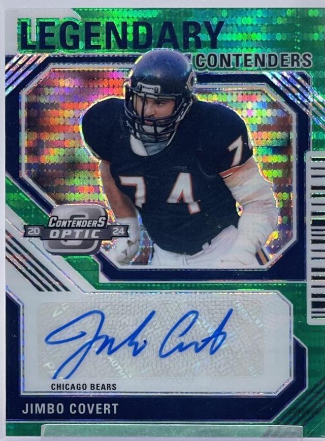 Jimbo Covert [Green Pulsar] #10 Prices | 2024 Panini Contenders Optic ...