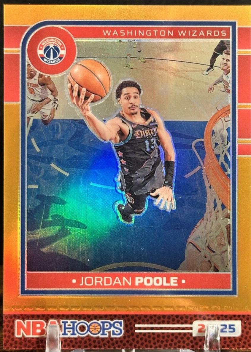 Jordan Poole [Orange Prizm Premium] #190 Prices | 2024 Panini NBA Hoops ...