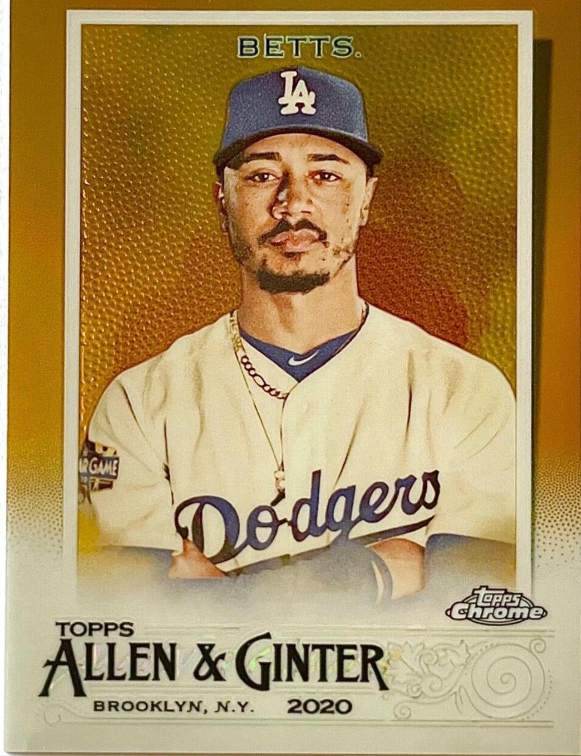 Mookie Betts [Mini Gold Border] #67 Prices | 2020 Topps Allen & Ginter ...
