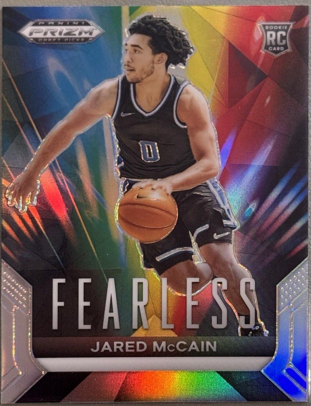 Jared McCain [Silver] #8 Prices [Rookie] | 2024 Prizm Draft Picks Fearless | Basketball Cards