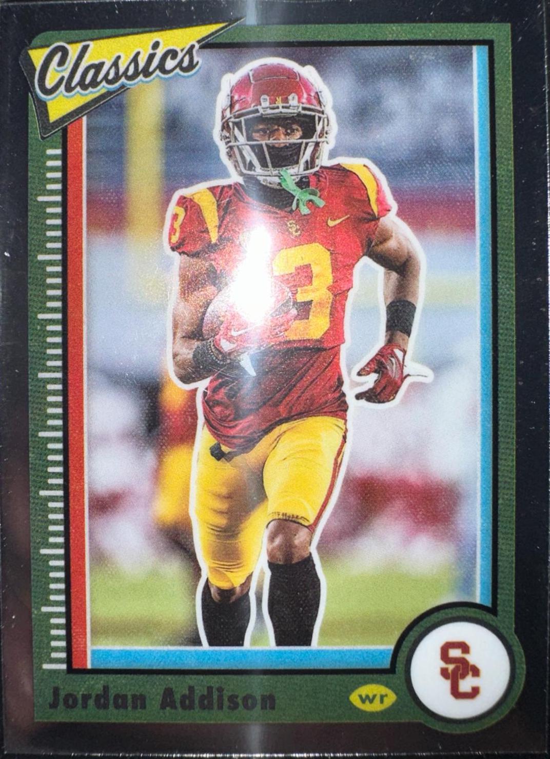 Jordan Addison [Silver] #7 Prices | 2023 Panini Chronicles Draft Picks ...