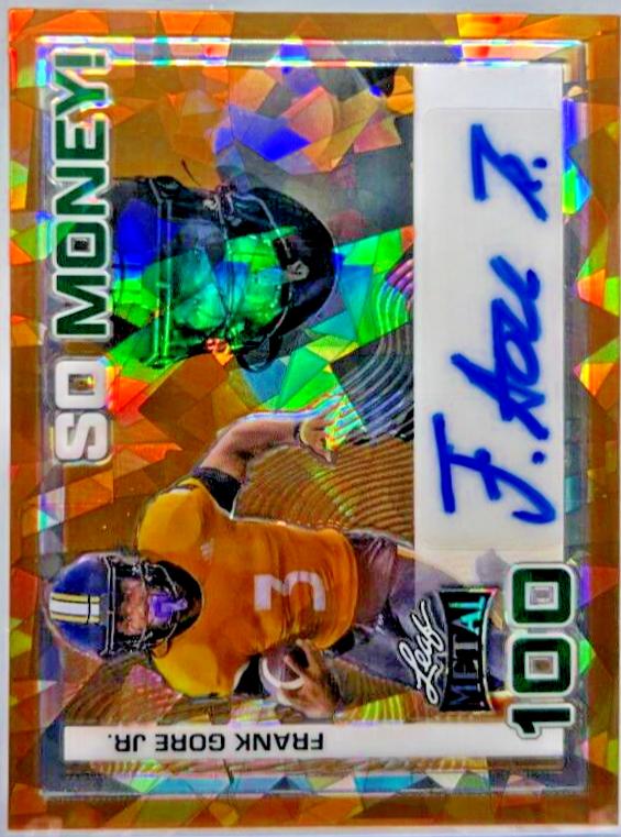 Frank Gore Jr. [Red Wave] #SM-FGJ Prices | 2024 Leaf Metal So Money ...