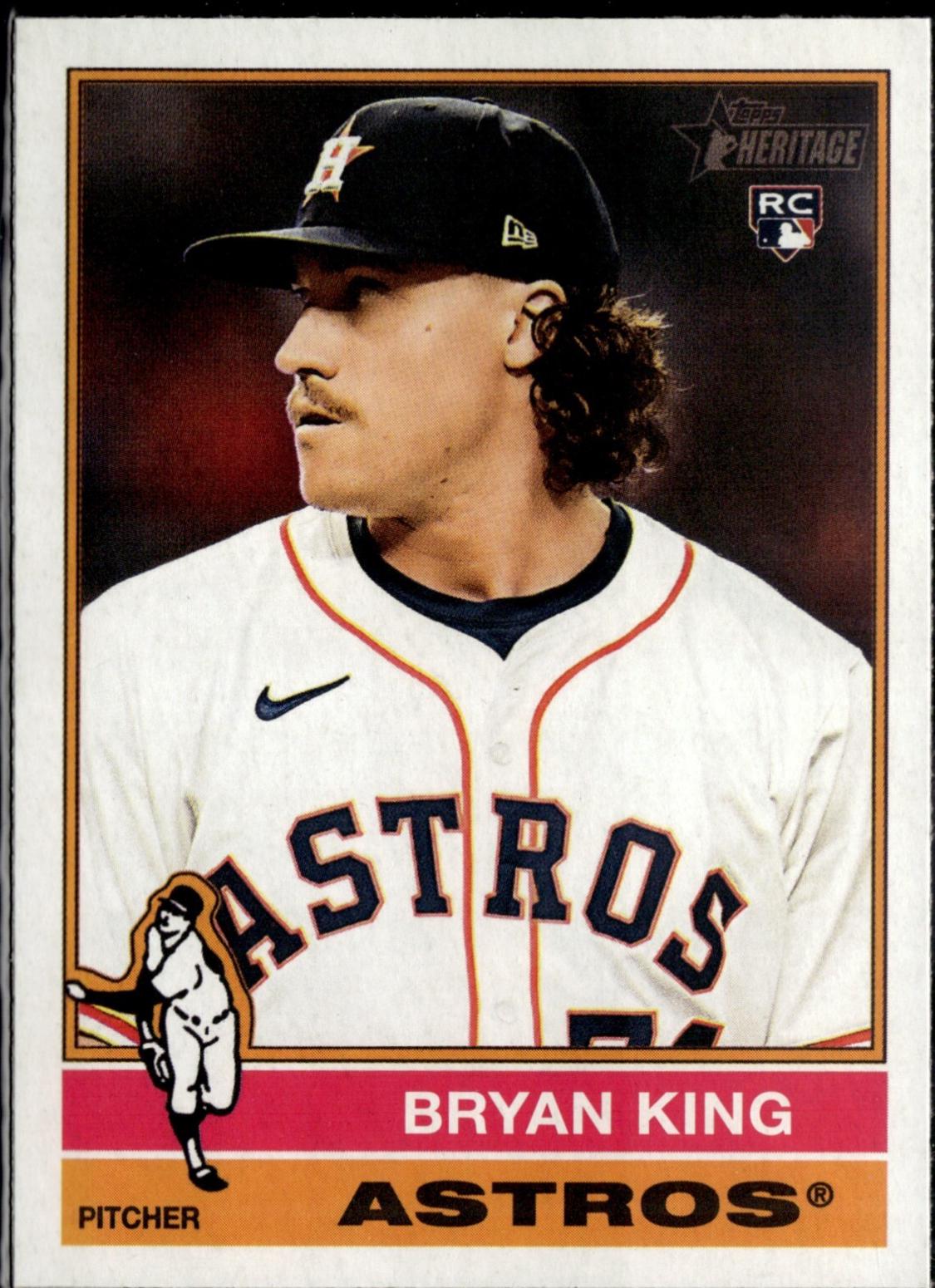 Bryan King #208 Prices [Rookie] | 2025 Topps Heritage | Baseball Cards