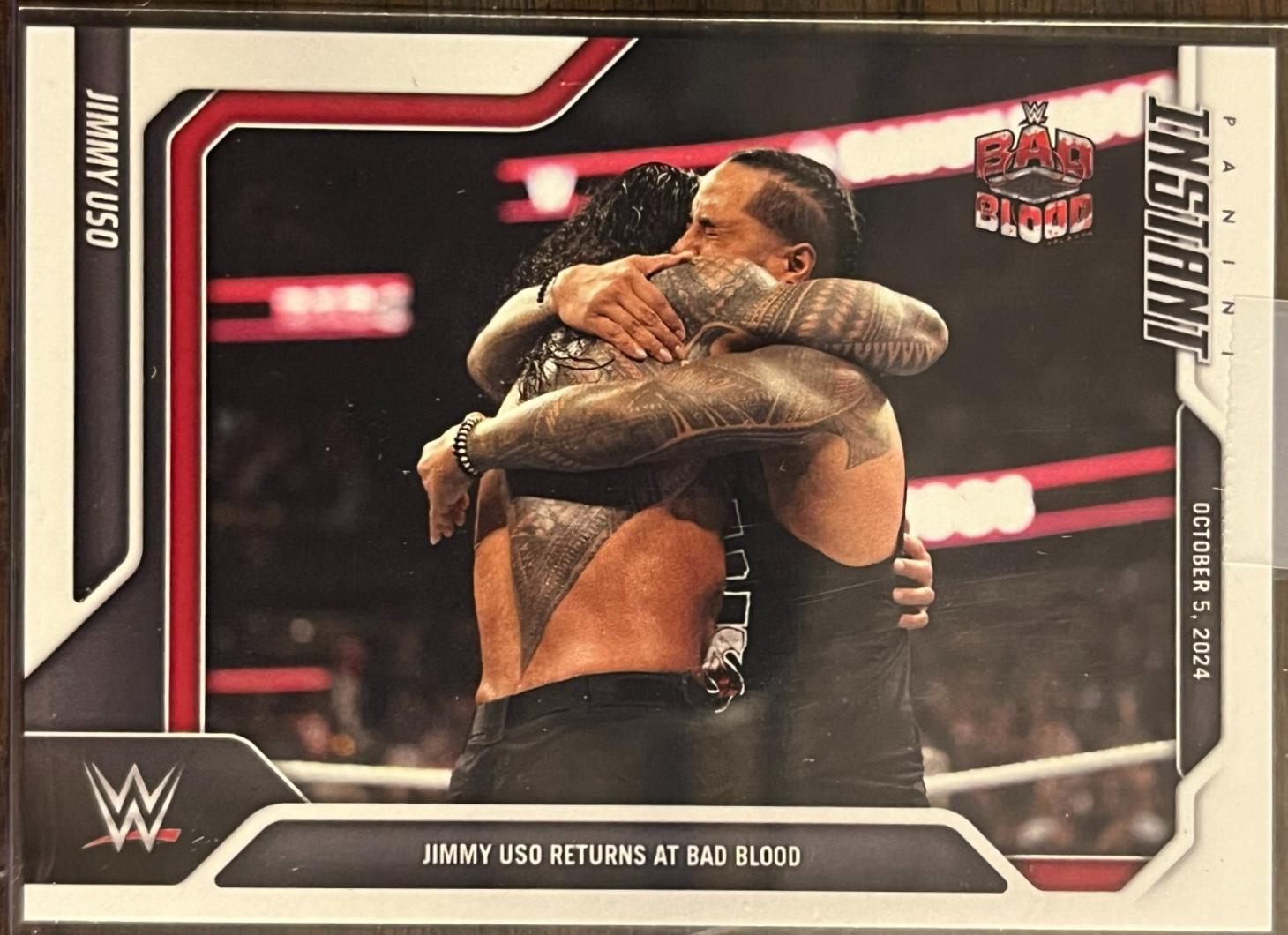 Jimmy Uso #80 Prices | 2024 Panini Instant WWE | Wrestling Cards