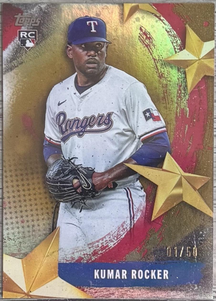 Kumar Rocker [Gold Foil] #SMLB-54 Prices | 2025 Topps Stars of MLB ...