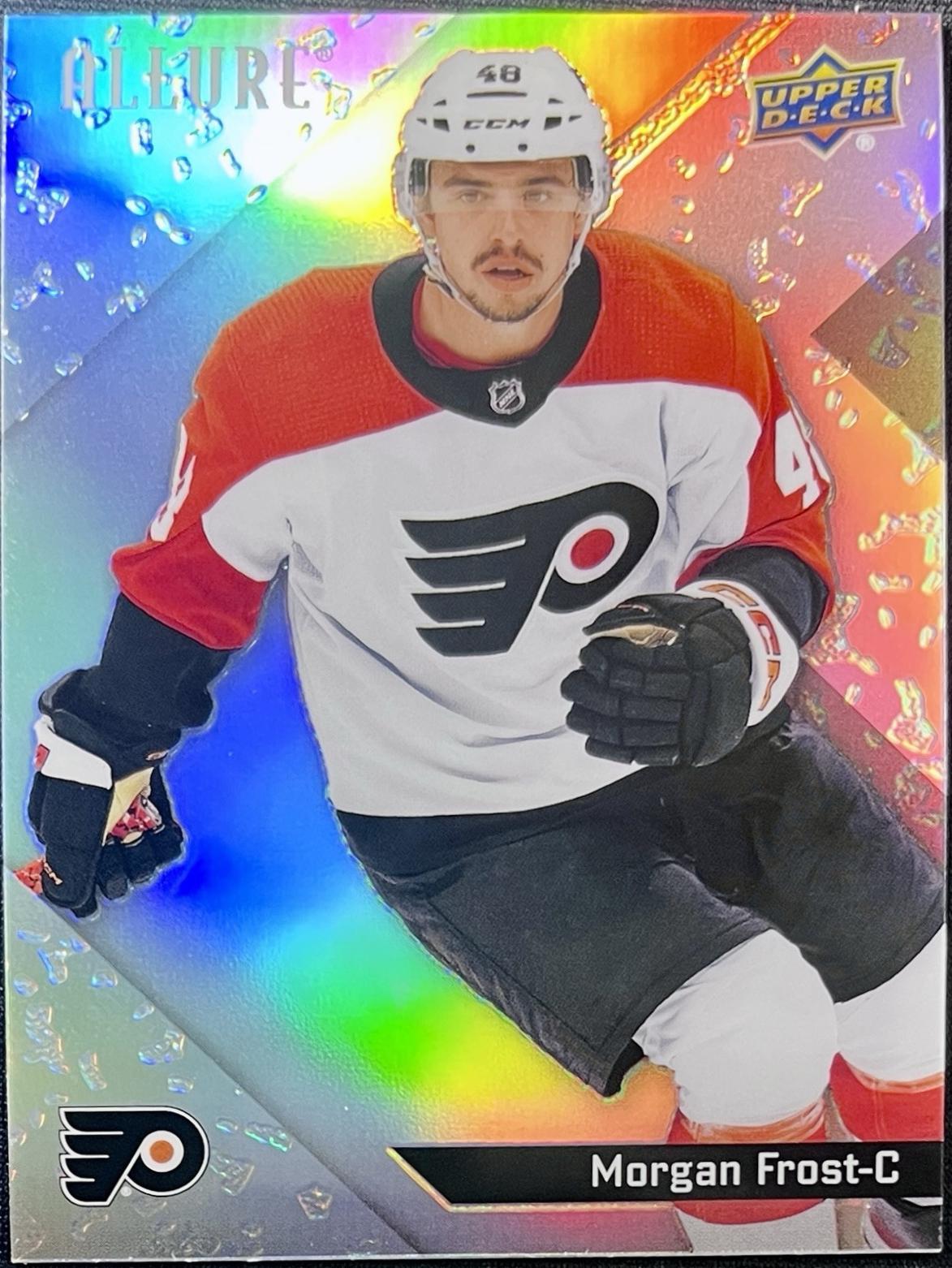Morgan Frost [Glitter Bomb] #7 Prices | 2024 Upper Deck Allure | Hockey ...