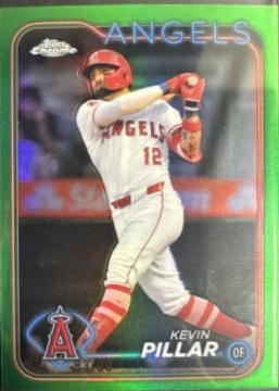 Kevin Pillar [Green Refractor] #USC65 Prices | 2024 Topps Chrome Update ...