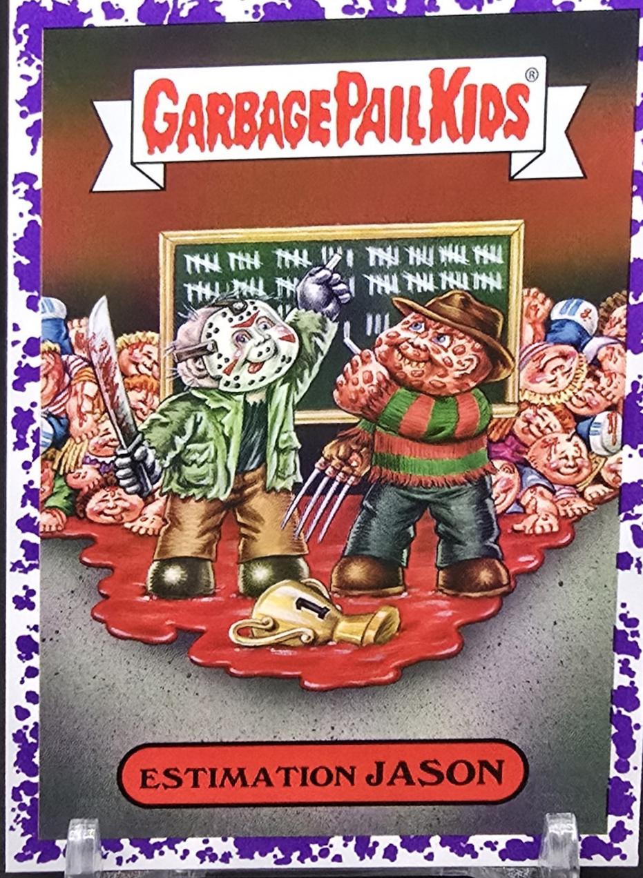 Estimation JASON [Purple] #5b Prices | Garbage Pail Kids Revenge of the ...