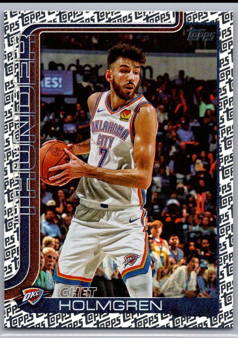 Chet Holmgren [Topps Foil Pattern] #118 Prices | 2025 Topps ...