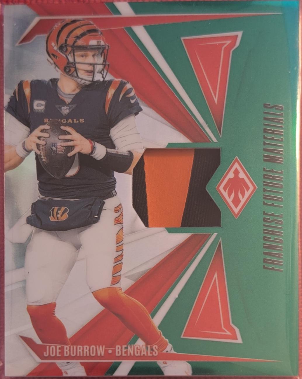 Joe Burrow [Green] #FFM-JBW Prices | 2024 Panini Phoenix Franchise ...